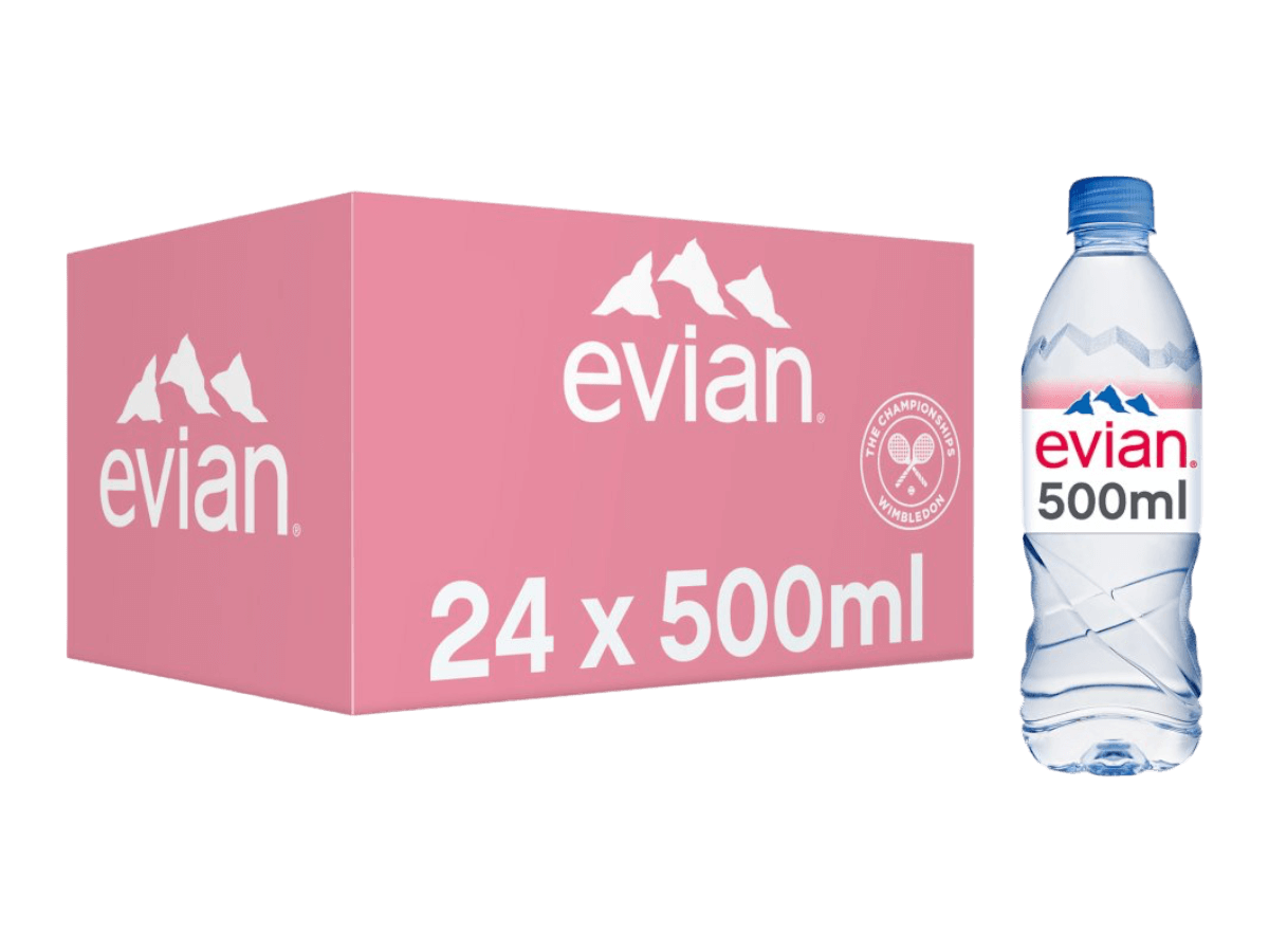 Evian Mineral Water 24 x 50cl, Zoom Drinks Limassol - Alcohol & Non-Alcoholic Drinks Delivered ...